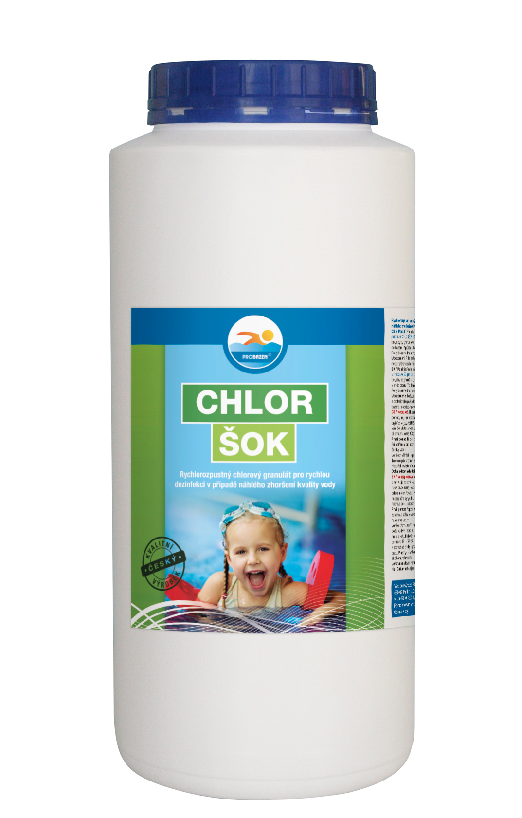 Chlorová bazénová chemie - BAZENYESHOP.CZ